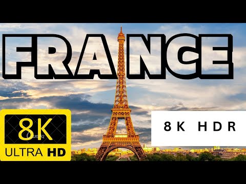 FRANCE 8K • Beautiful Scenery, Relaxing Music & Nature Soundscape in 8K ...