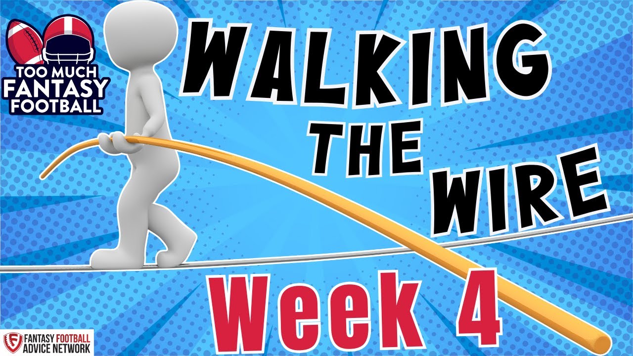 LIVE: Walking the Wire | Week 4 Waiver Wire Targets 🔥 - YouTube
