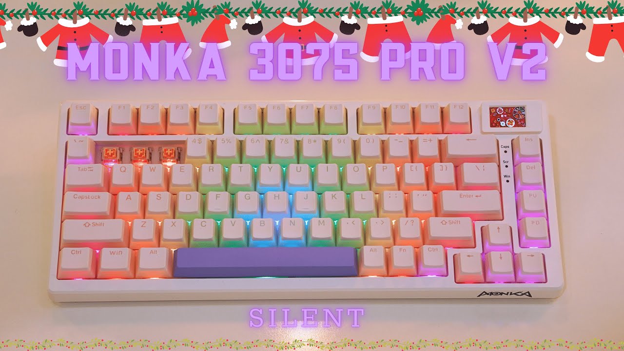 MONKA 3075 PRO V2 | GIÁNG SINH SILENT - YouTube