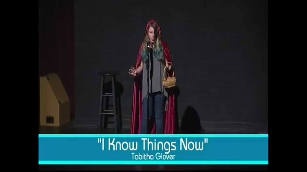 I Know Things Now - Tabitha Glover - YouTube