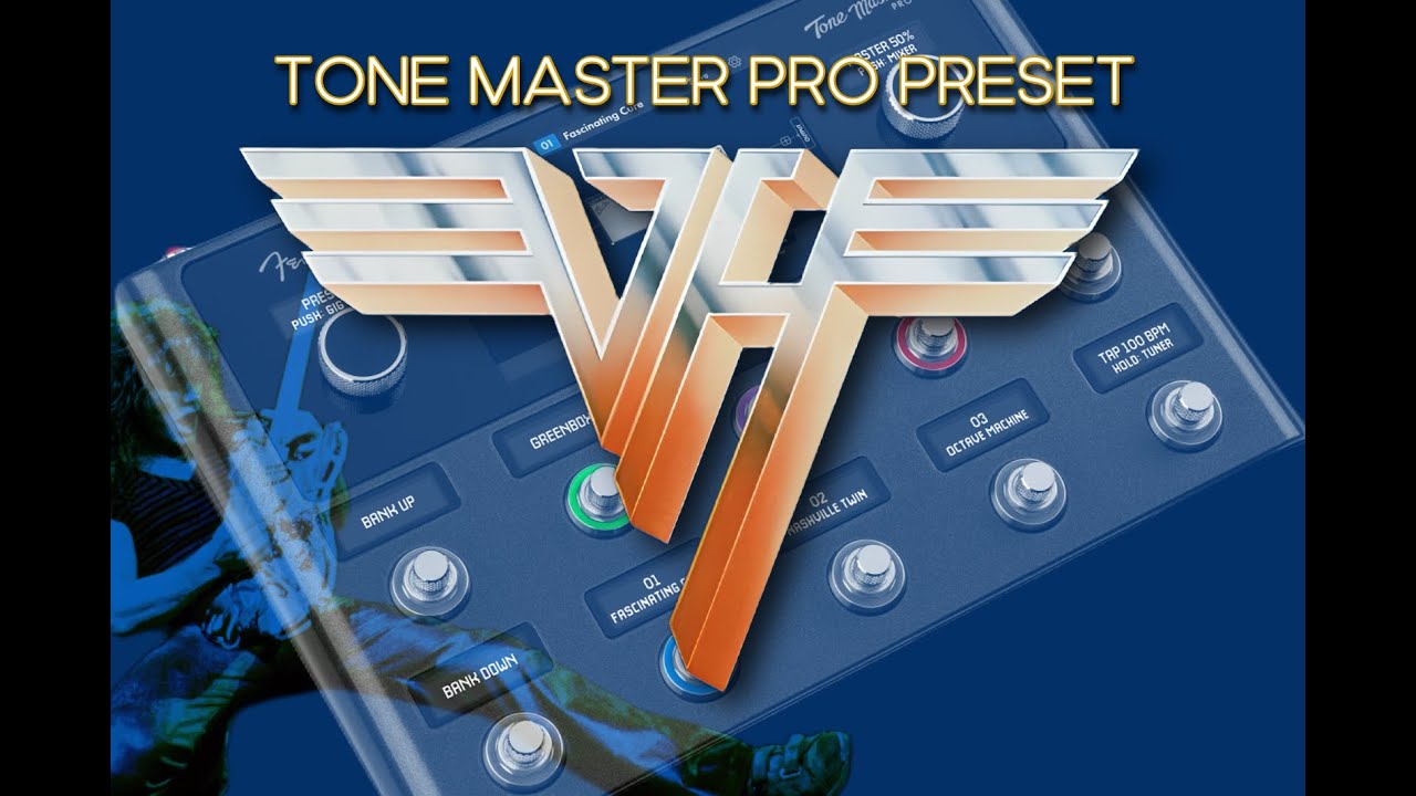 Van Halen guitar tones with my Fender Tone Master Pro Preset Pack ...