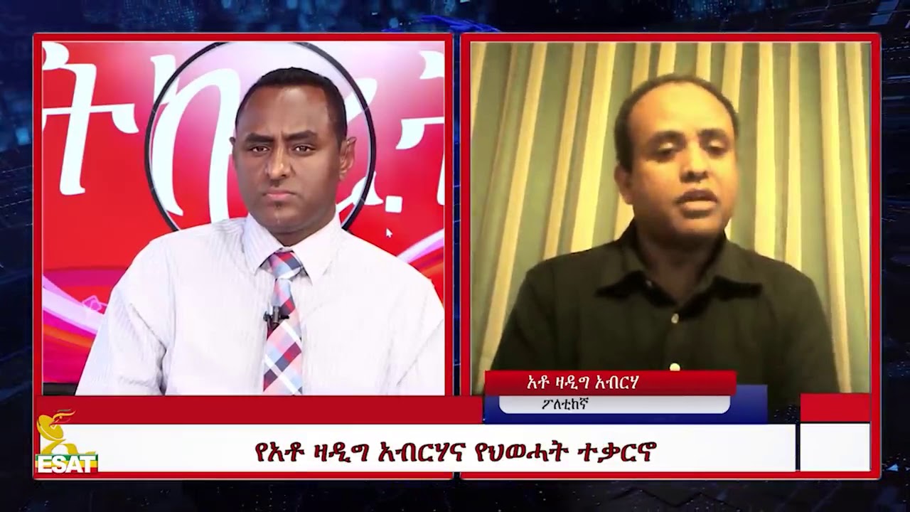 ESAT TV Interview Zadig Abereha Part 1 - YouTube