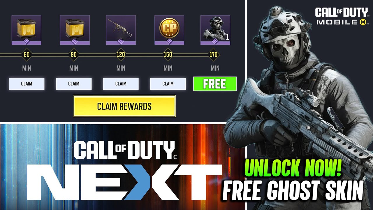 How to Unlock FREE Ghost – Cold Biter Skin in COD Mobile! Live Event ...