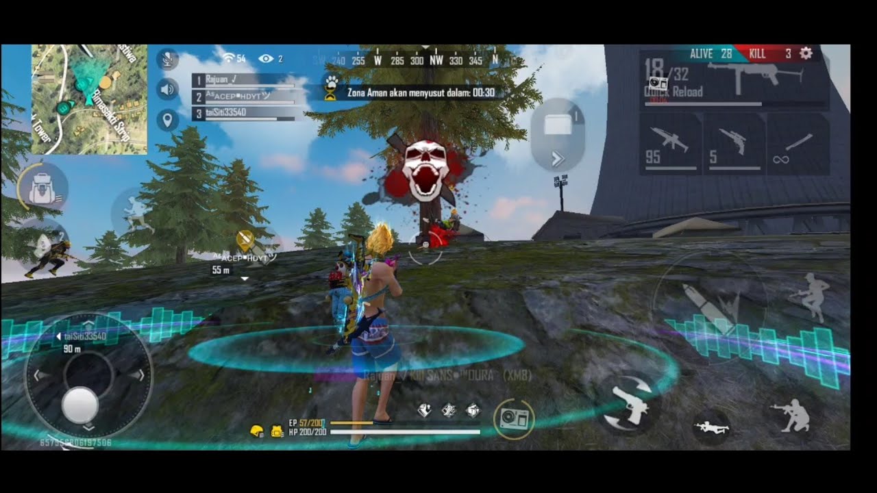 BAER-BAR FREE FIRE INDONESIA - YouTube