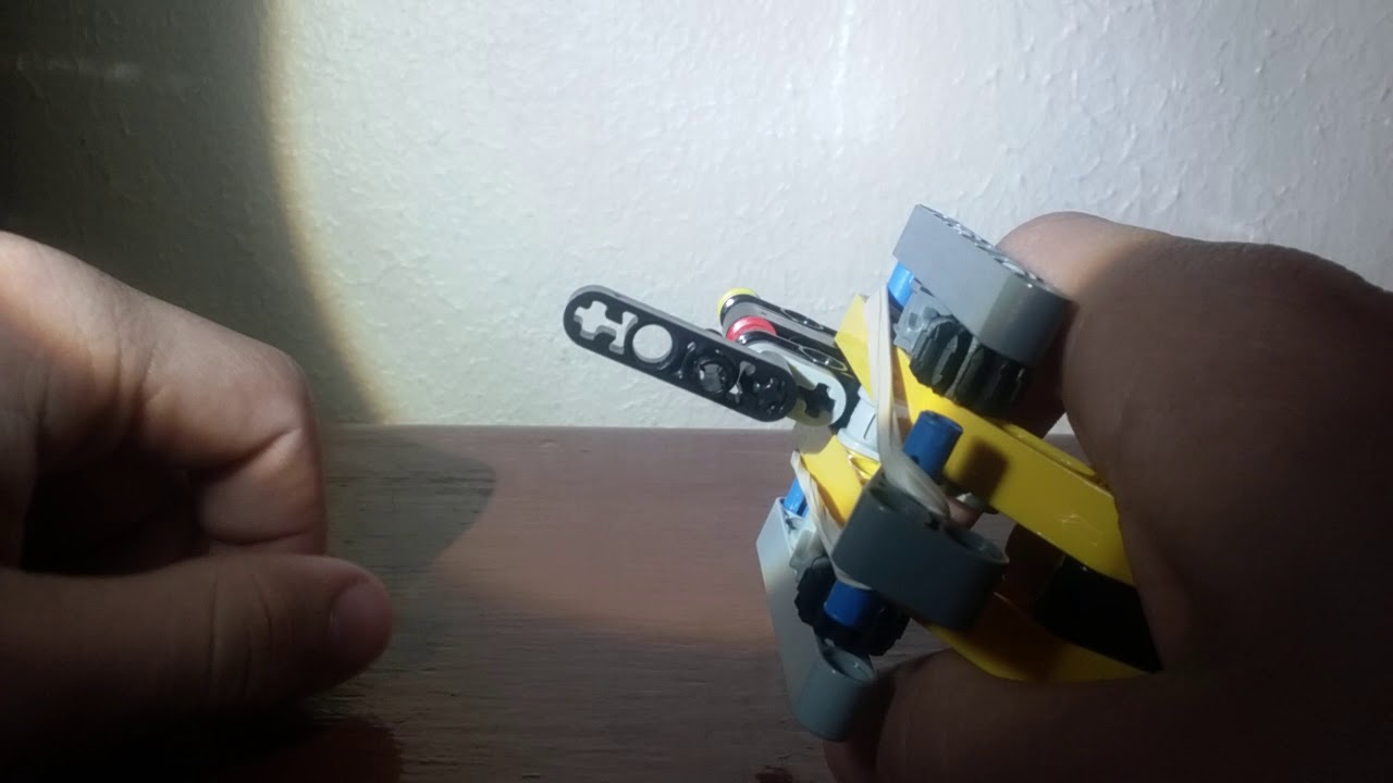 Airsoft Lego technic gun - YouTube