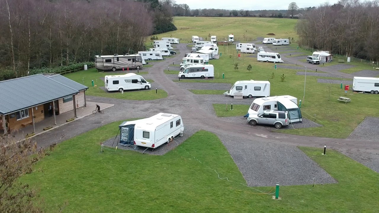 Blakemere Touring Park From The Air DRONE FOOTAGE vlog #340 - YouTube