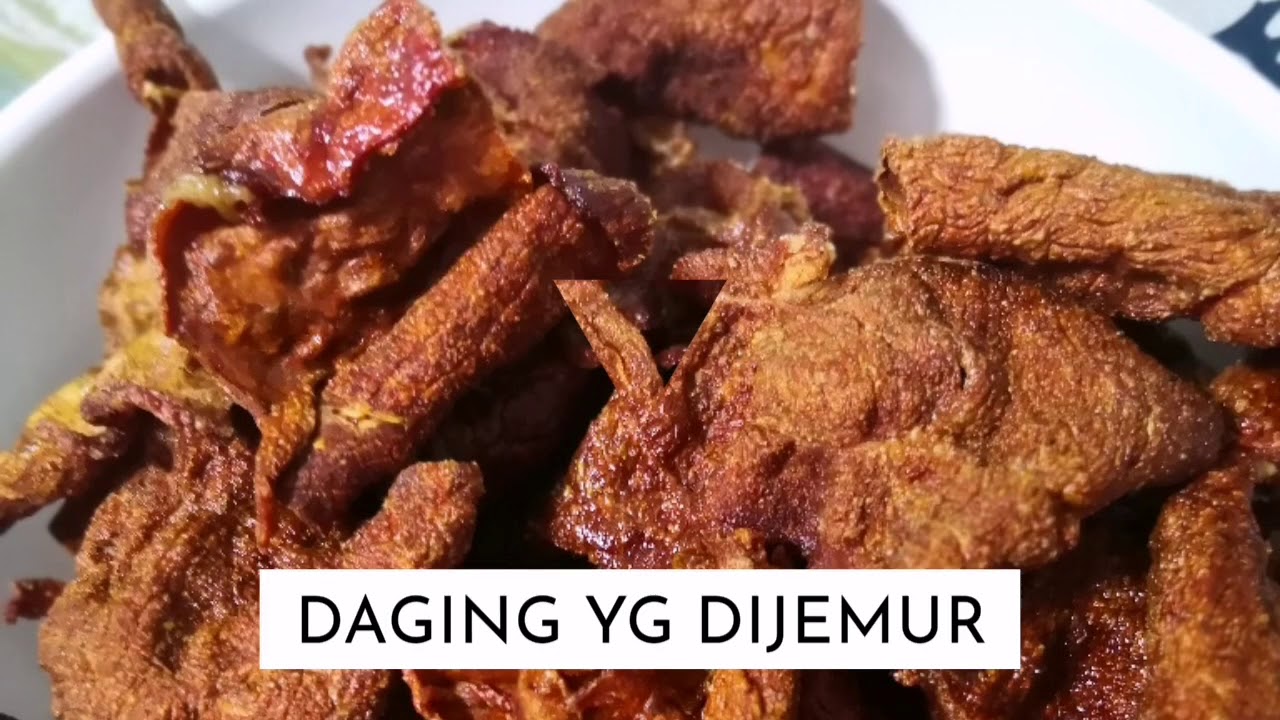 Daging dendeng minang berlado - YouTube
