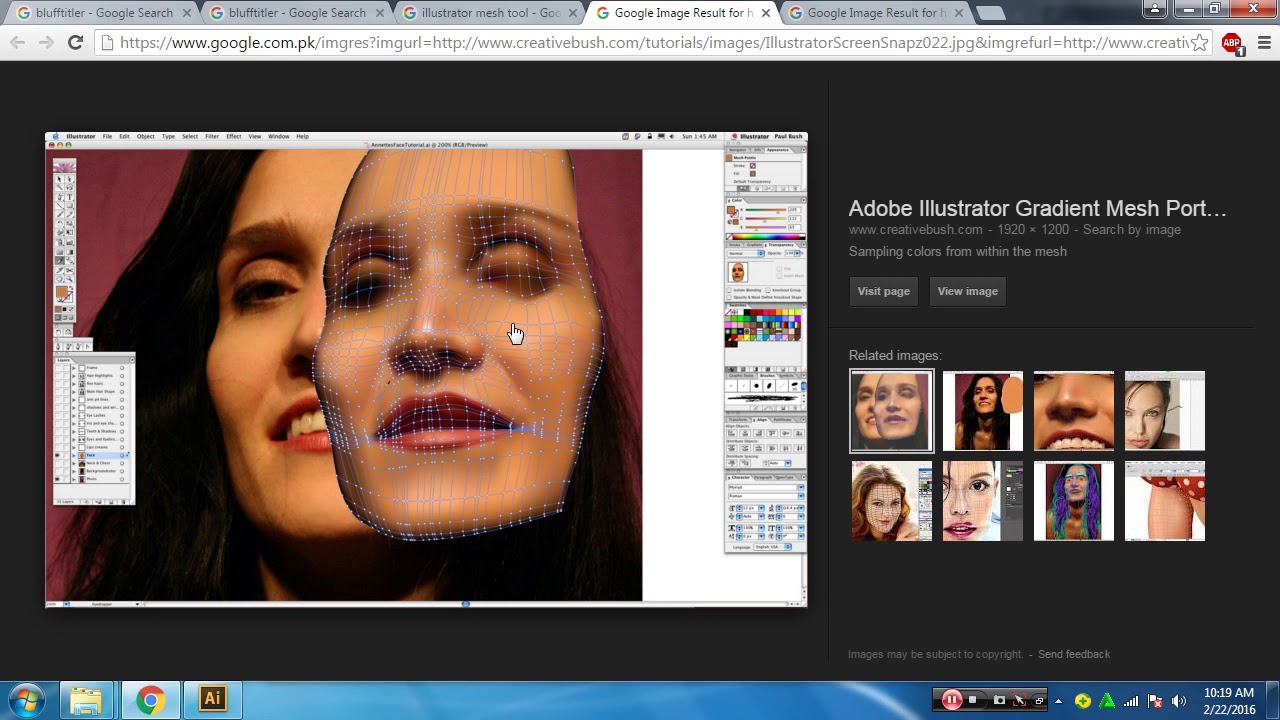 Adobe Illustrator Mesh - YouTube