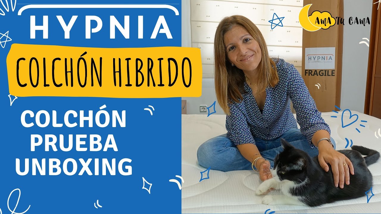 🛏 COLCHON HÍBRIDO DE HYPNIA: PRUEBA Y OPINIÓN - YouTube