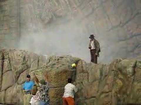Indiana Jones Universal studios Florida - YouTube