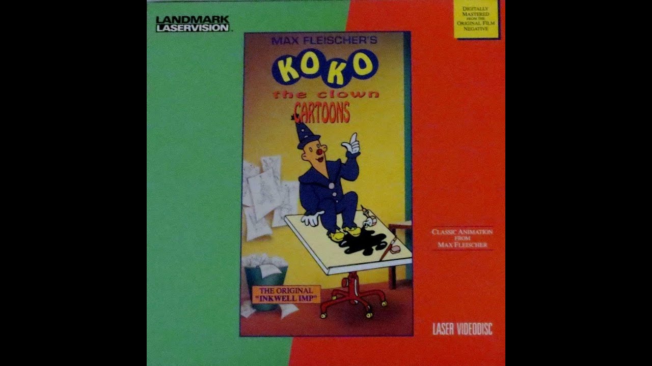 Max Fleischer's KoKo the Clown Cartoons Laserdisc (Silent) - YouTube