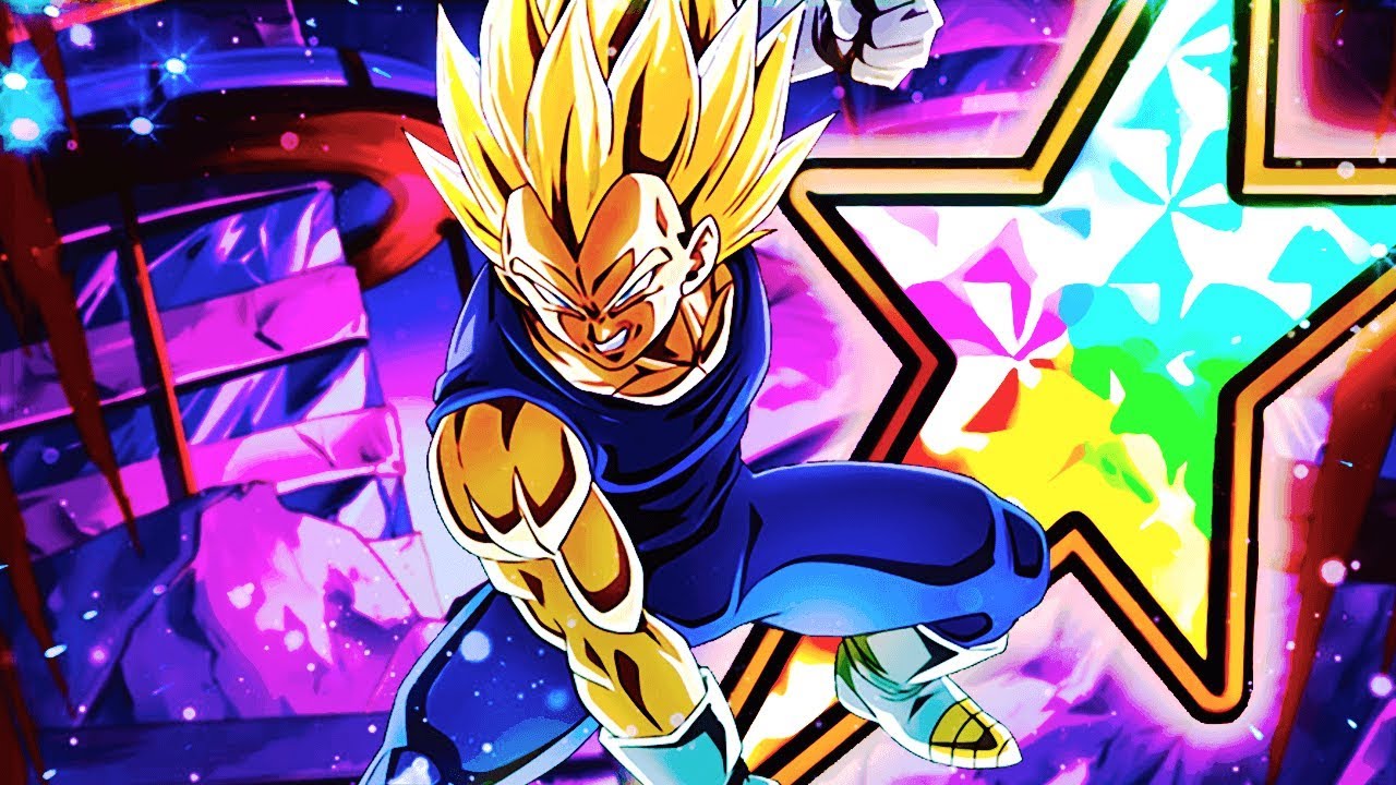 DOKKAN LITERALLY BROKE ITSELF! 100% Transforming Majin Vegeta Showcase ...