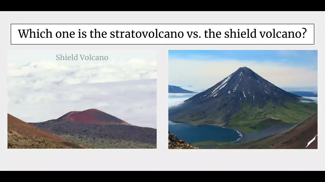 Stratovolcanoes Vs. Shield Volcanoes - YouTube