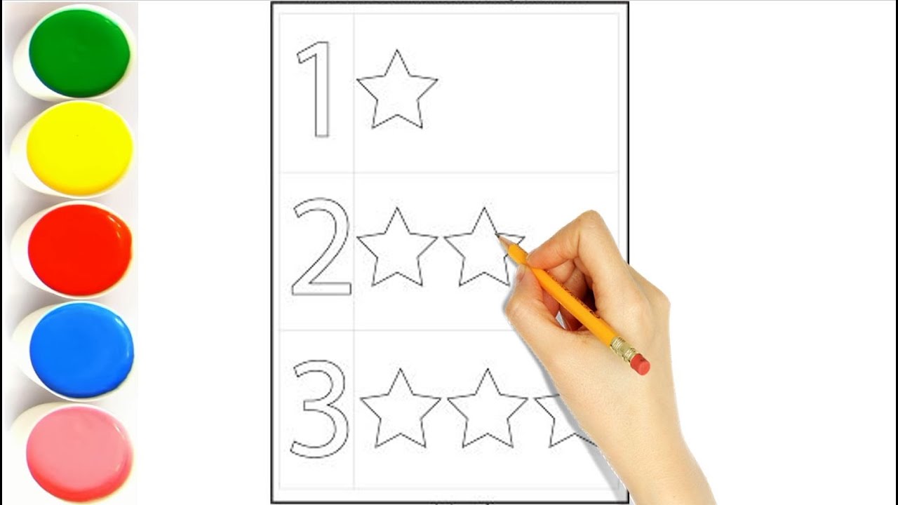 Learn The Counting From 1 To 10 | Learn How To Write Numbers | Fun Learning With Yukti Part 9 ...