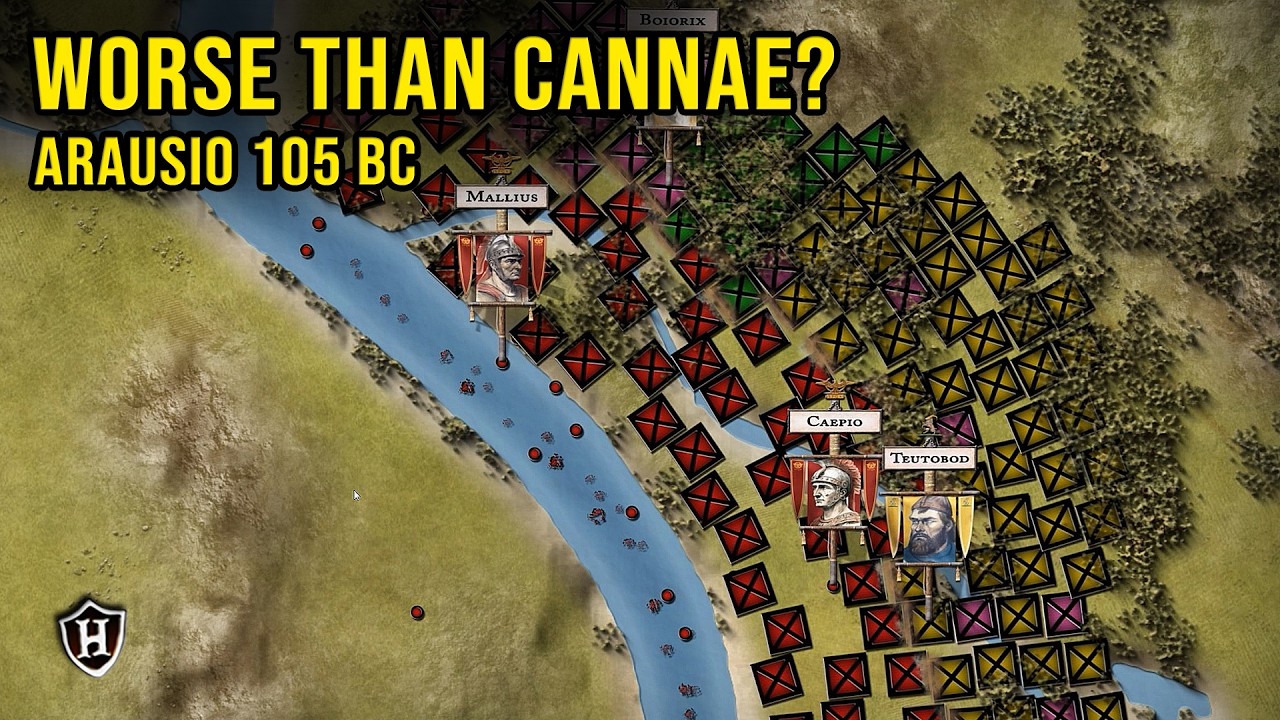 Worse than Cannae? - Battle of Arausio, 105 BC - Teutones and Cimbri ...
