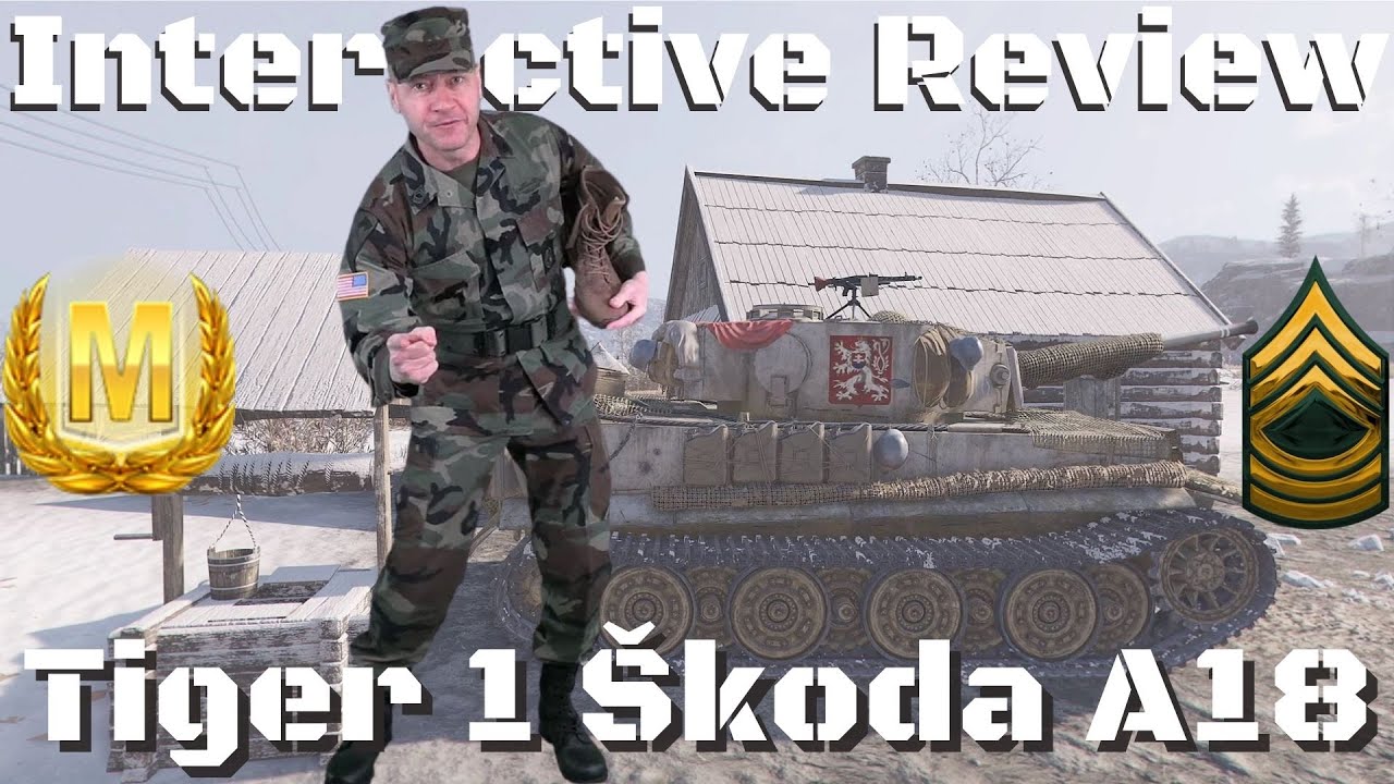 Tiger I mit 75mm Škoda A18 Interactive Tank Review, World of Tanks ...
