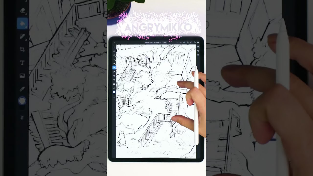 How To Separate LINE ART On IPad In Photoshop shorts YouTube How To Separate LINE ART On IPad In Photoshop shorts YouTube