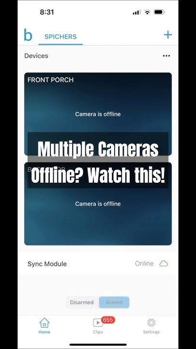 #1 Blink Cameras Offline Error Solved! - YouTube