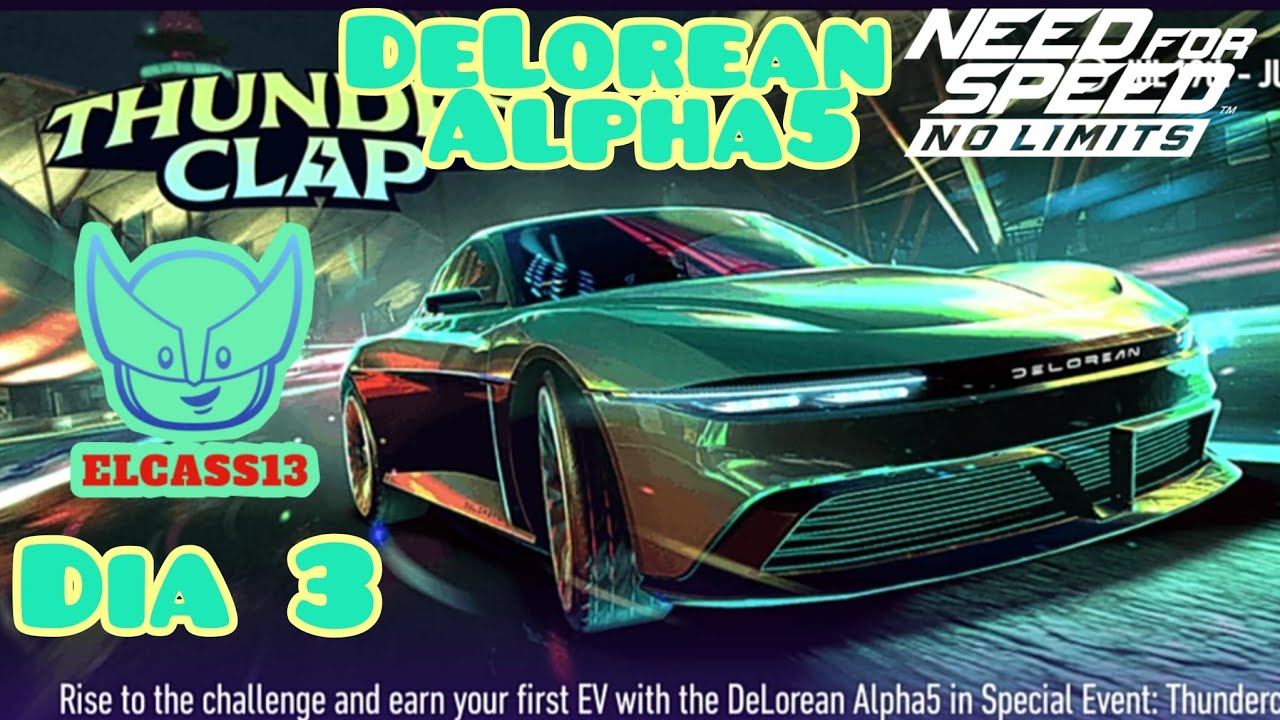 NFS No Limits DeLorean Alpha5 Día 3 - YouTube
