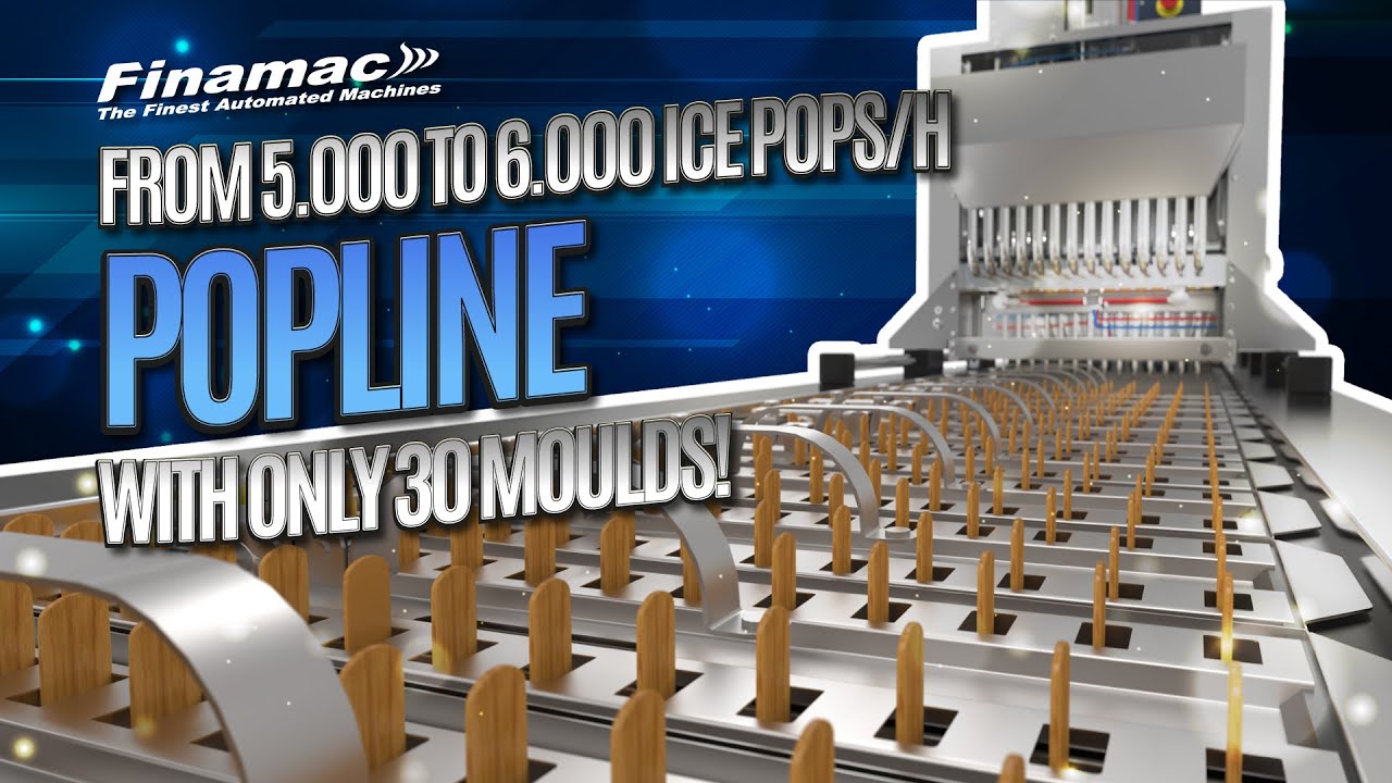 POPLINE - The World's FASTEST Ice Pop Producer! - YouTube
