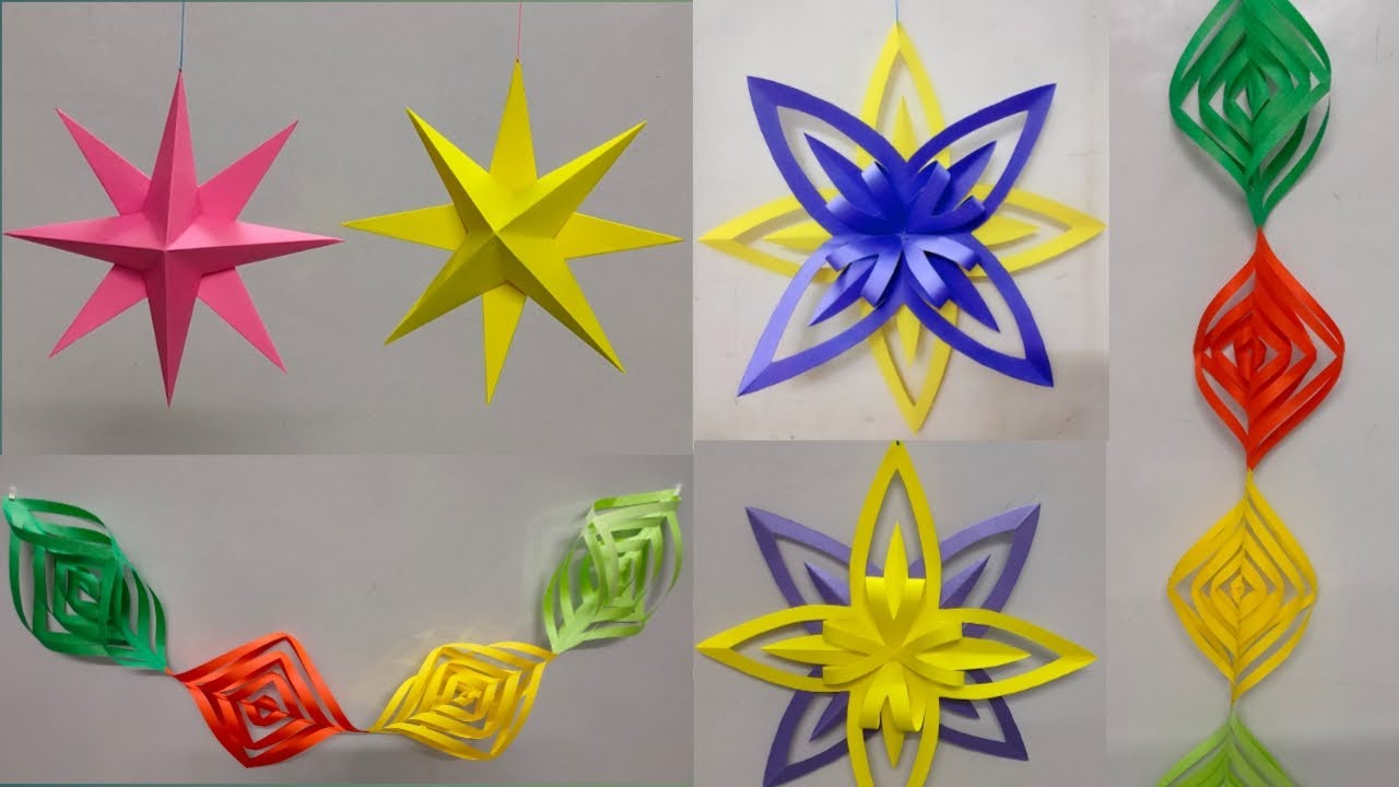 3 Easy DIY Beautiful Festival & Birthday party Decoration Ideas At Home ...
