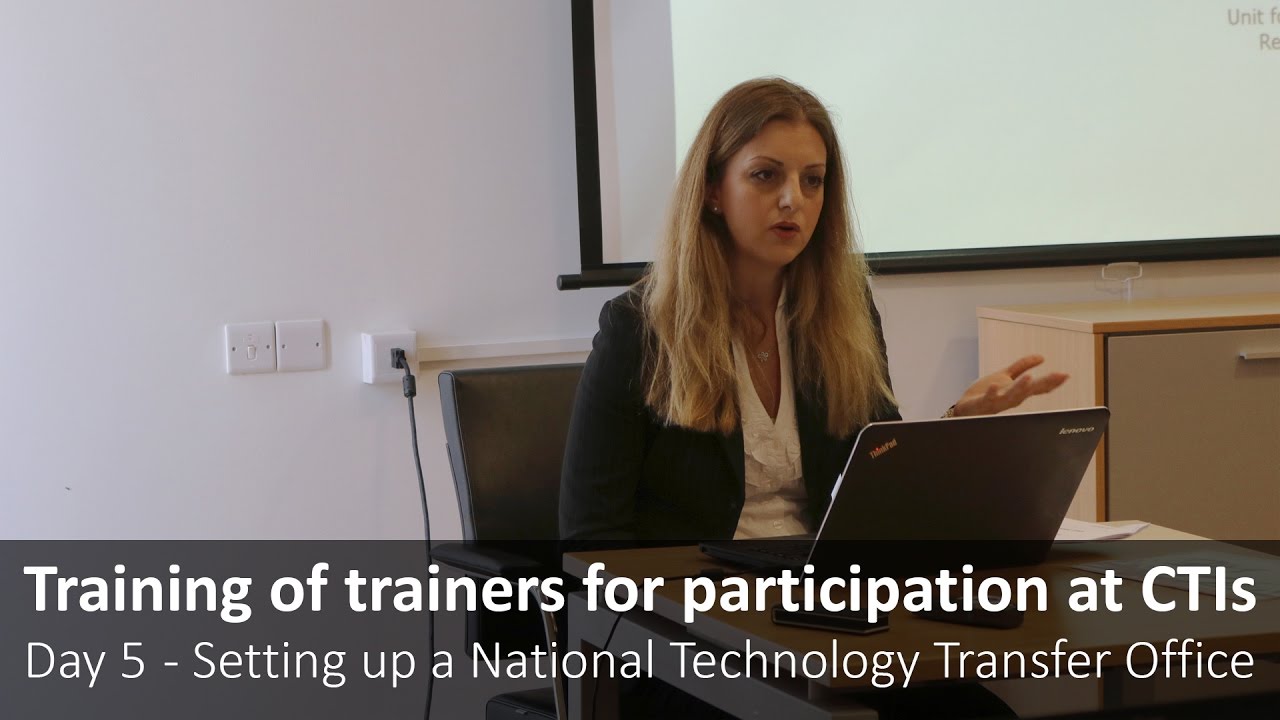 Setting up a National Technology Transfer Office (TTO) in Cyprus - YouTube