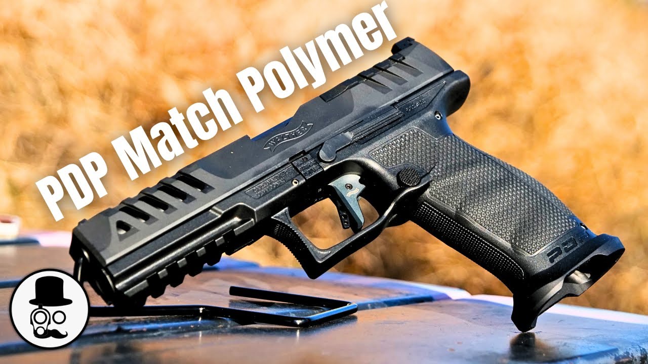 Walther's new 5" Polymer PDP - YouTube