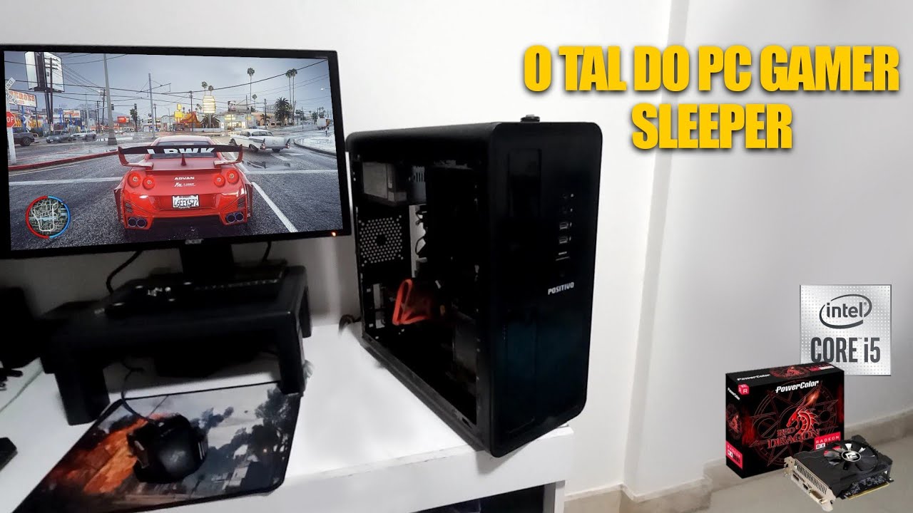 COMPREI UM PC GAMER COM CORE I5 E RX 550 4GB POR APENAS 350 REAIS ...