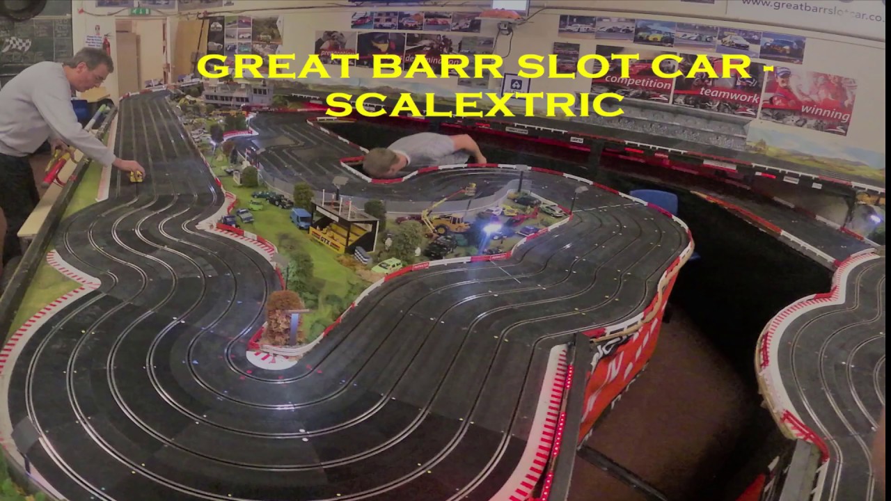 GREAT BARR SLOT CAR - SCALEXTRIC CLUB - YouTube
