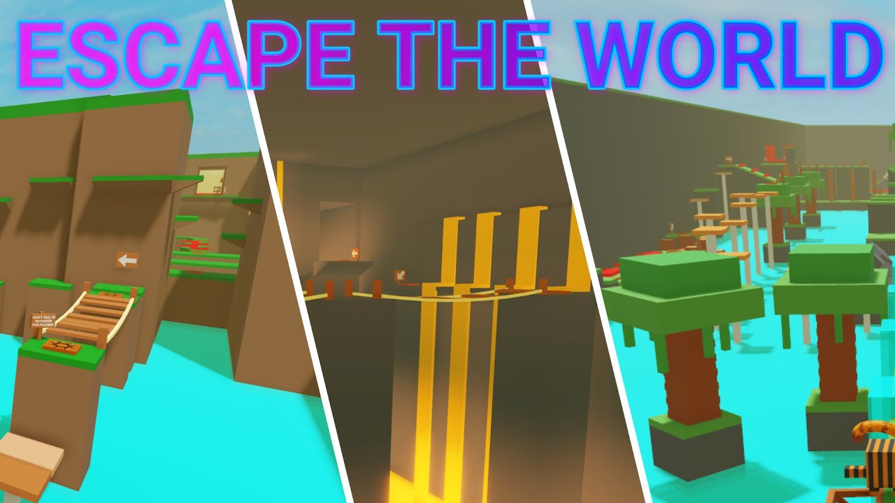 ROBLOX Escape The World Obby 🌎 - YouTube