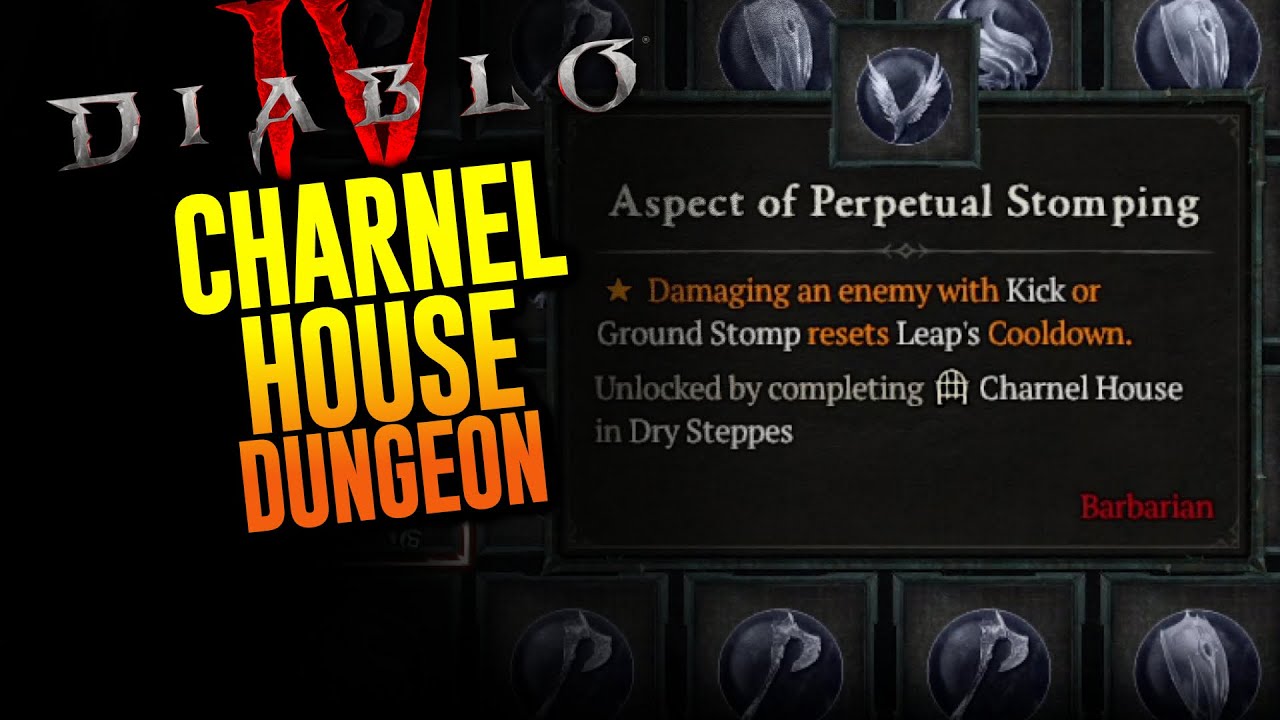 Charnel House | Diablo 4 Dungeon - YouTube