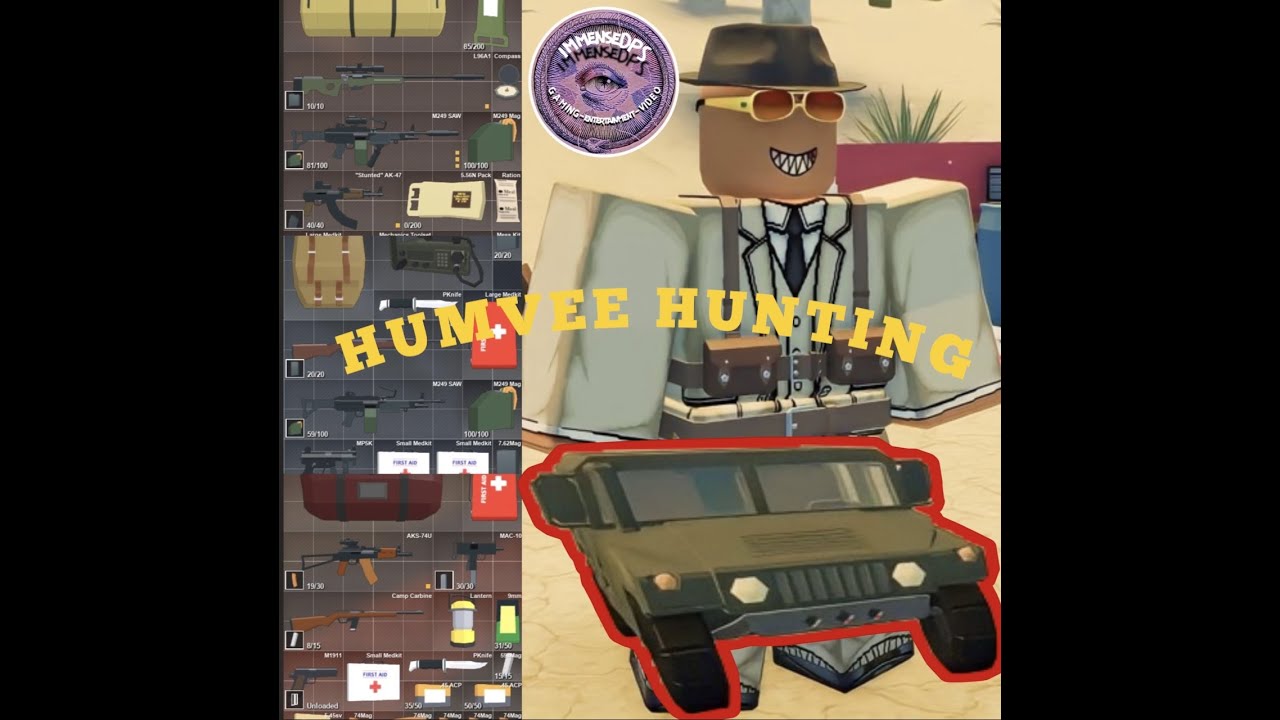 KILL SPREE with my HUMVEE | Apocalypse Rising 2 (ROBLOX) - YouTube