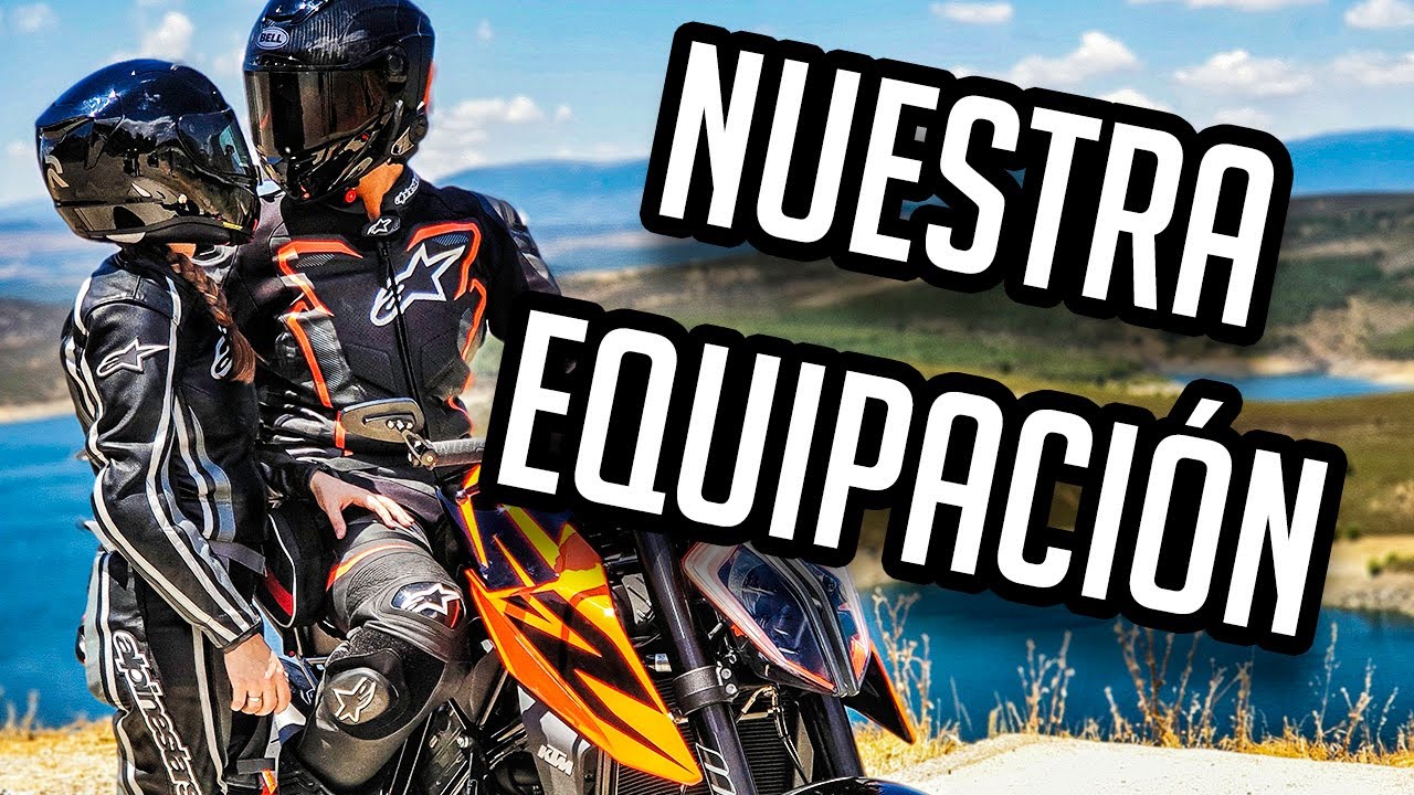 Nuestro EQUIPAMIENTO Motero - YouTube