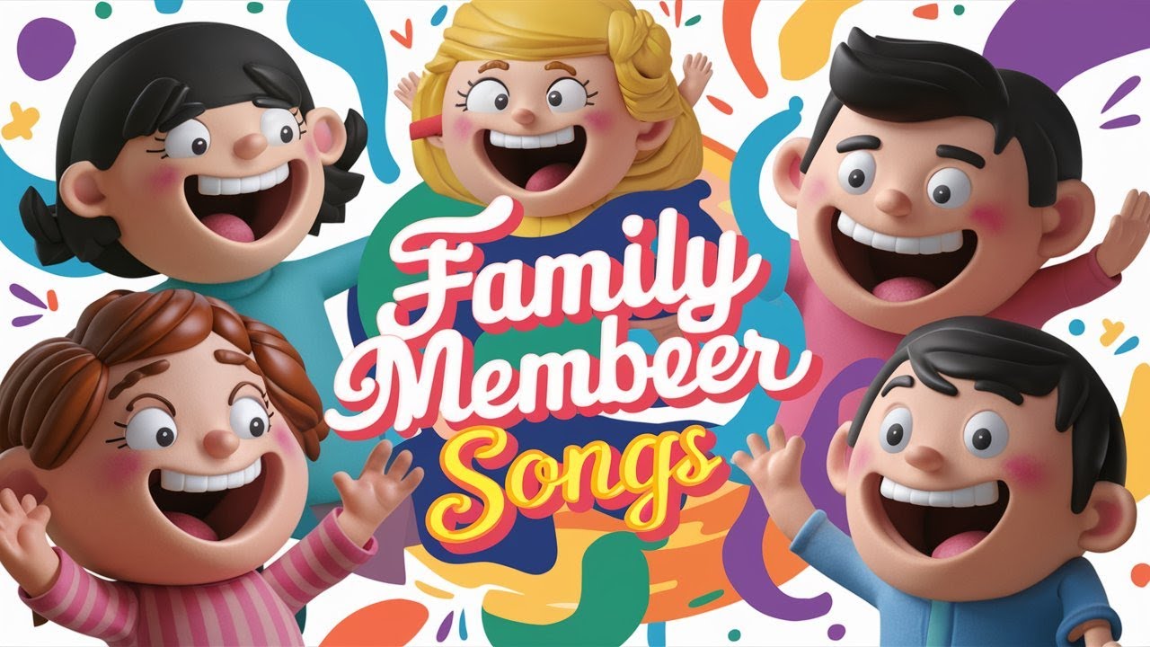 Family Member Songs - Kids' Music About Family Members - YouTube