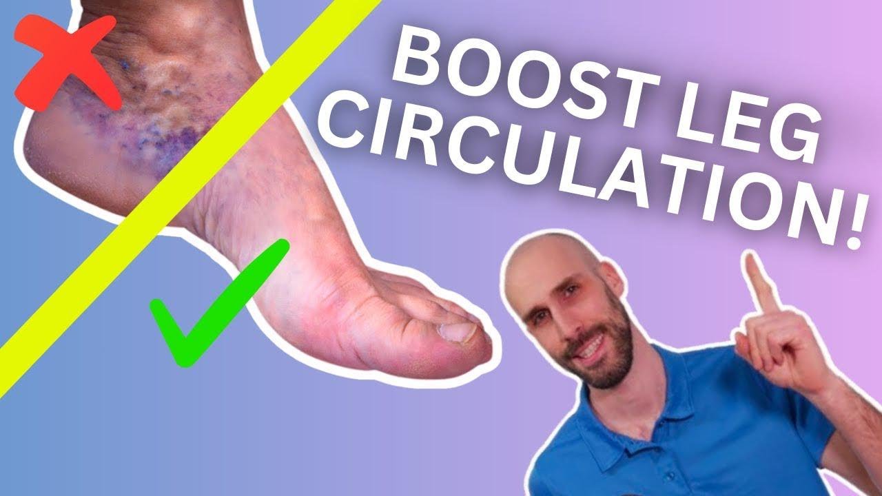 Exercise routine to improve leg circulation - YouTube