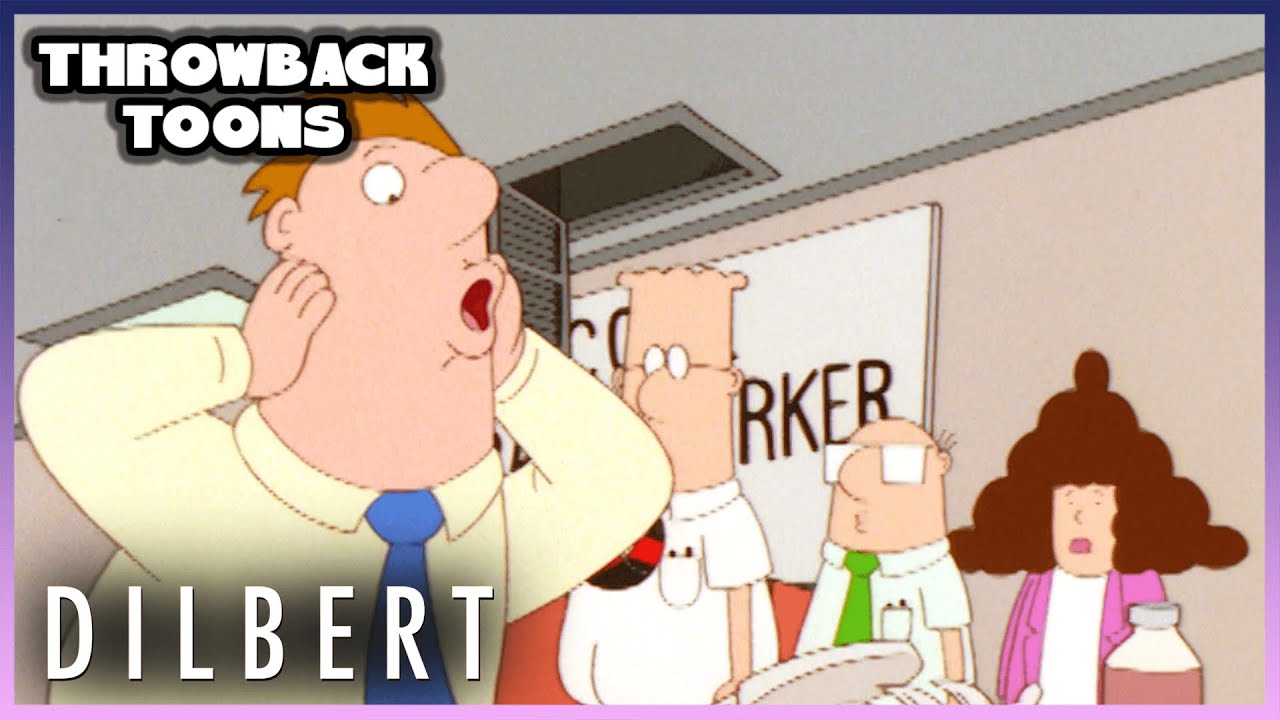 "The Food, it's GONE!" | Dilbert | Throwback Toons - YouTube