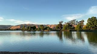 Lake hills trees green screen zoom background Creative ... | Doovi