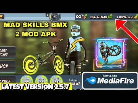 MAD SKILL BMX 2 MOD APK 2024 | mad skill BMX 2 hack apk letest version ...
