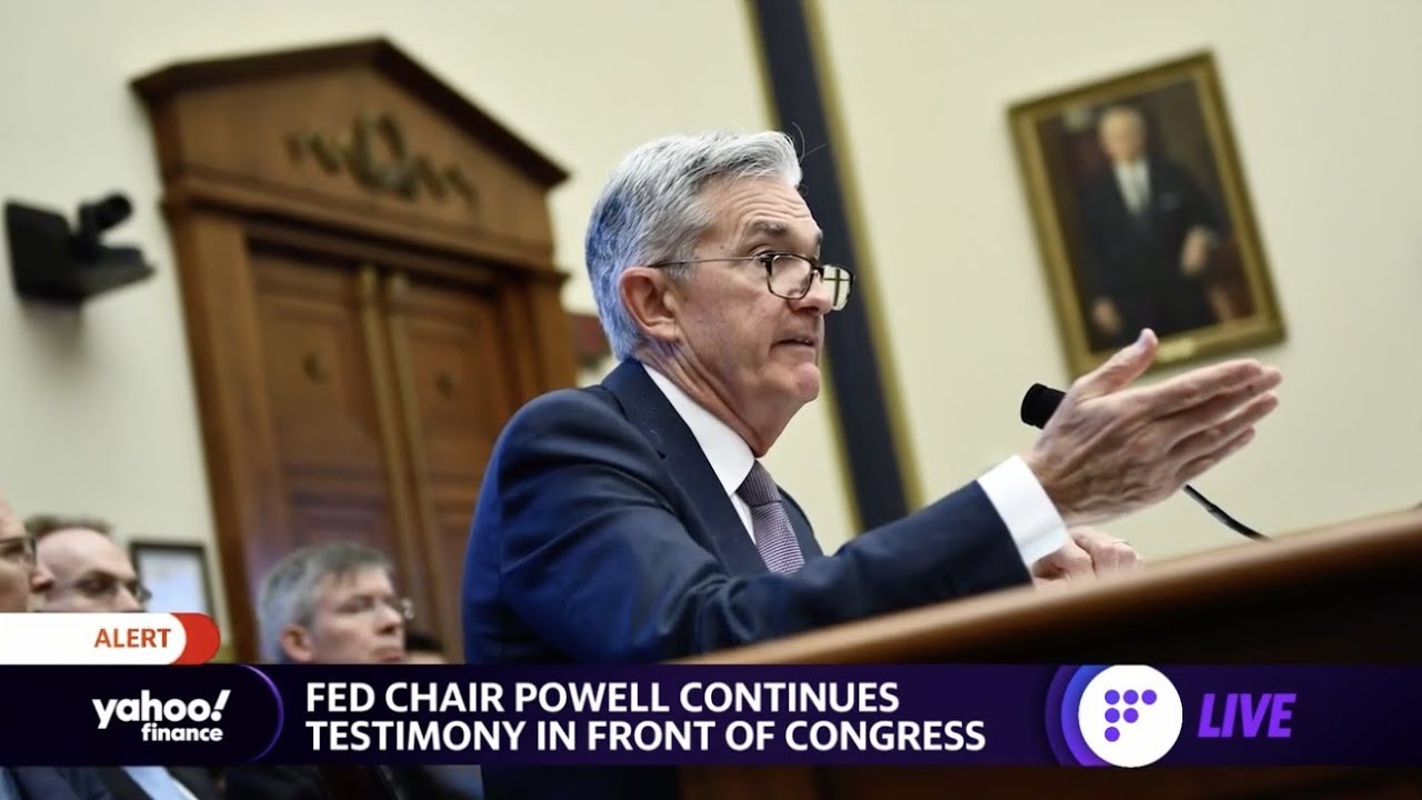 Fed Chair Jerome Powell continues testimony before Congress - YouTube