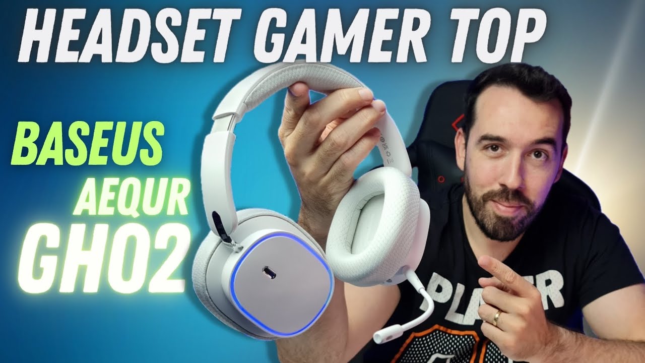 BOM E BARATO - HEADSET GAMER BASEUS AEQUR GH02 - O melhor Headphone da ...