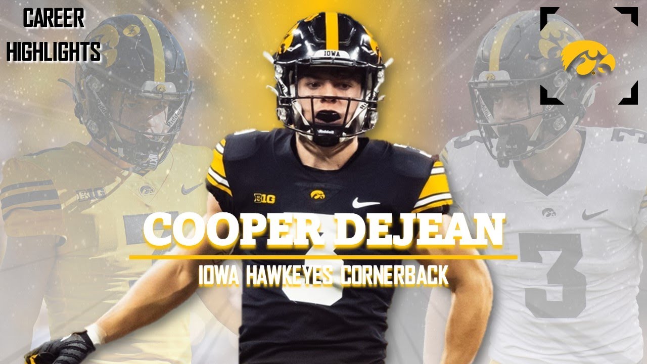 Cooper DeJean | 𝟛 | Iowa Hawkeyes CB - YouTube