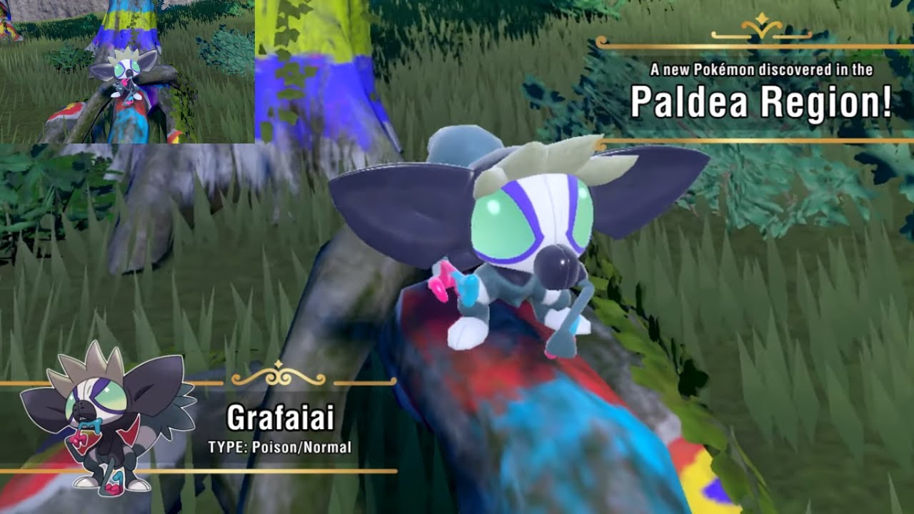 NUEVO POKEMON GRAFITERO...GRAFAIFAI!!! - YouTube