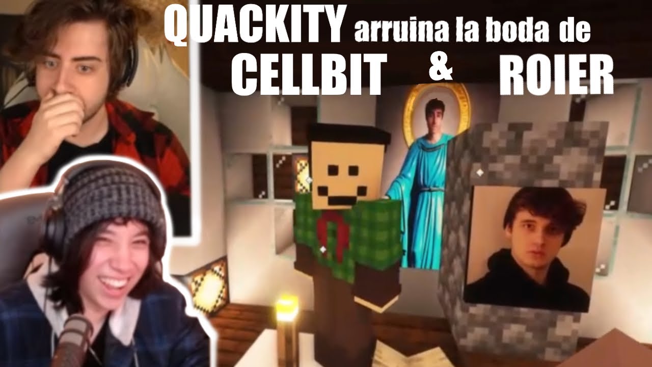 QUACKITY se CASA con WILBUR y ARRUINA la boda de CELLBIT y ROIER 😱QSMP sub ESPAÑOL - YouTube