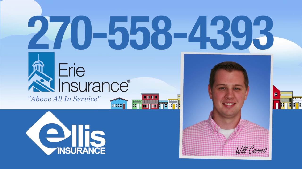 Ellis Insurance Agency - Paducah, KY - ERIE Homeowners Commercial - YouTube