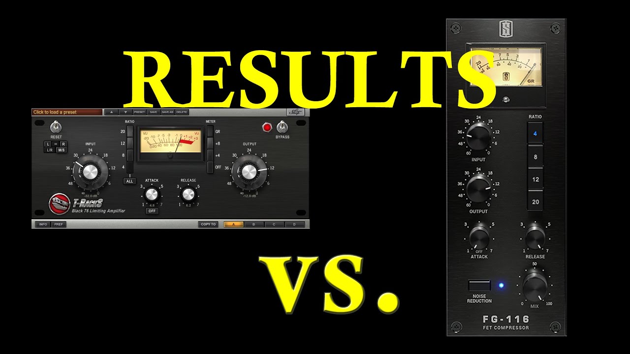 Slate Digital VMR FG-116 vs. IK Black 76 - Results Revealed - YouTube