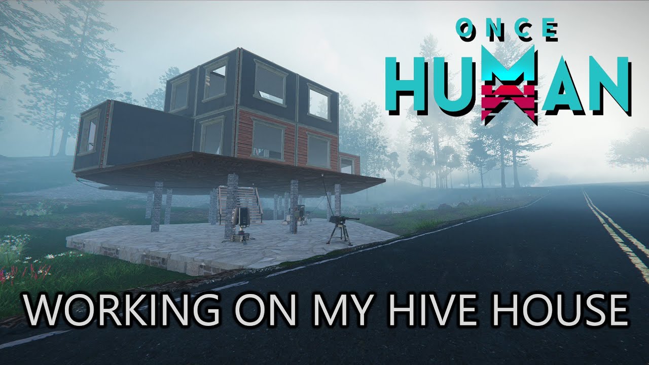 Once Human - Working on my Hive house in the Chalk Peak area [1440p ...
