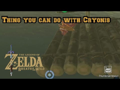 Thing you can do with Cryonis- Zelda Breath of the Wild - YouTube
