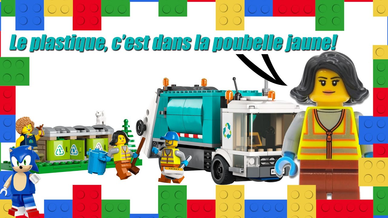 LEGO MINI-CRITIQUE: 60386 Le Camion de Recyclage (2023) - Un set zéro ...