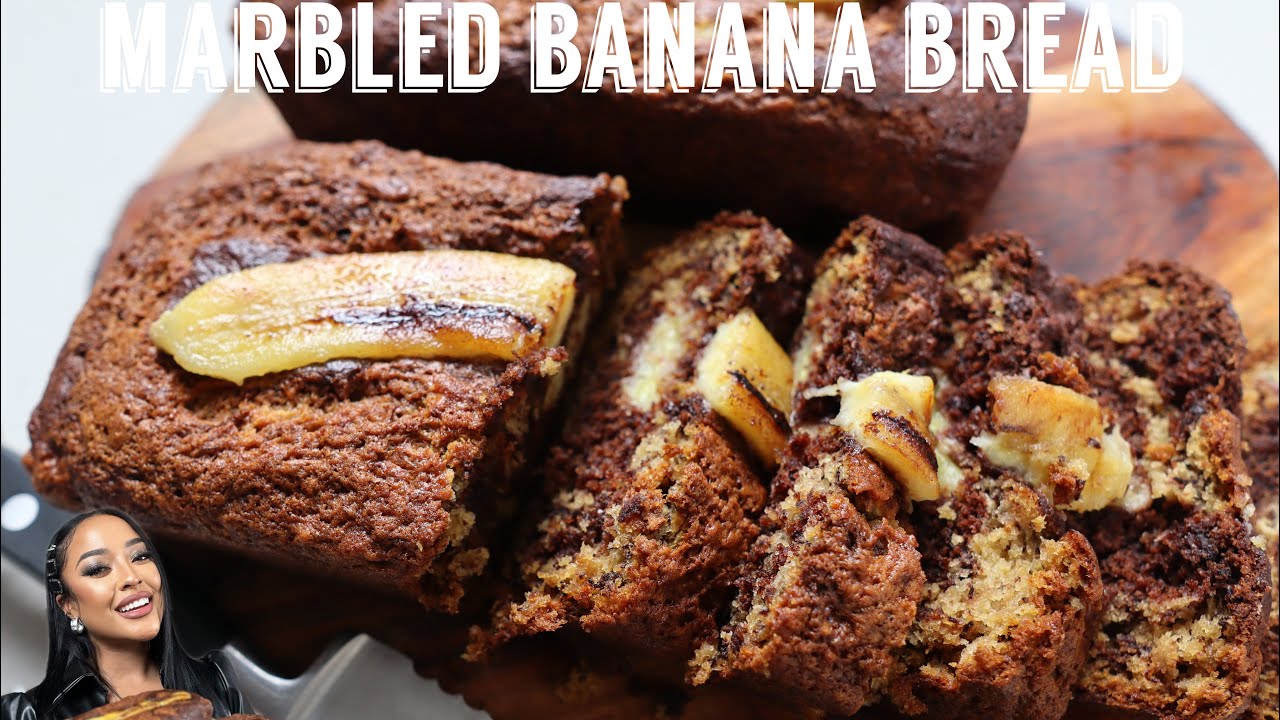 Make the BEST Chocolate Marbled Banana Bread - SA YouTuber! - YouTube