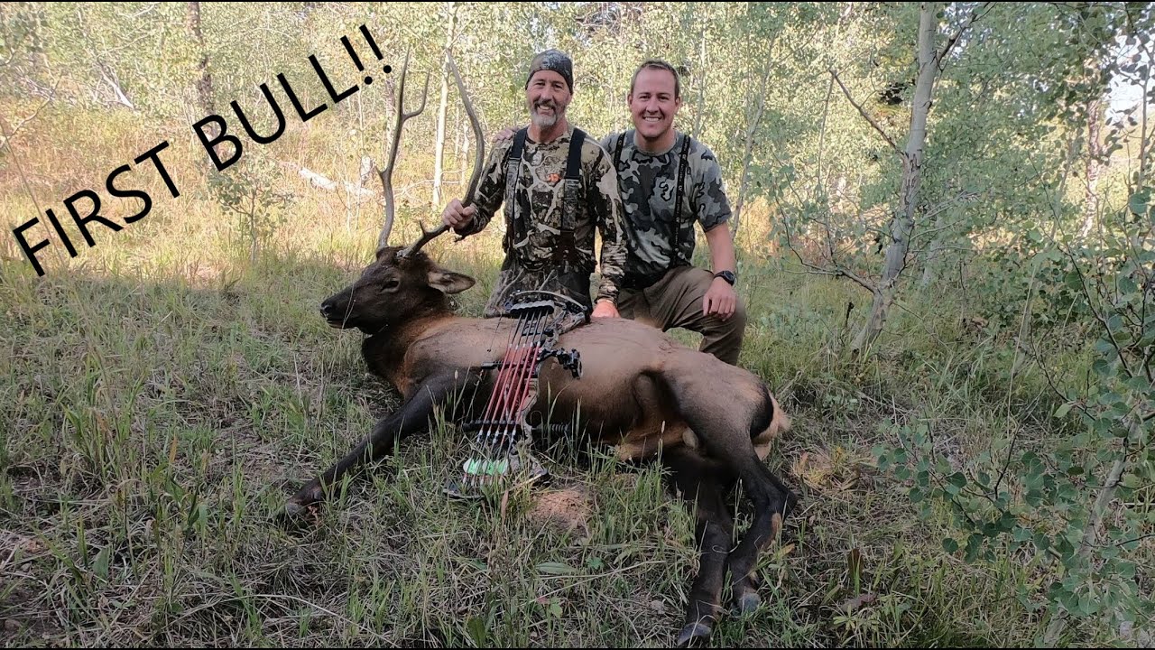 2021 Idaho Archery Elk - Father Son Hunt - Dad's First Elk! - YouTube